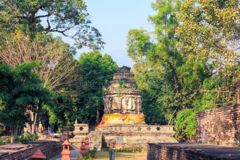 Old Siam Temple stock photo. Image of kaew, bodhgaya - 37731368