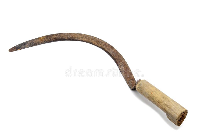 Sickle stock image. Image of gardening, scythe, handle - 9503481