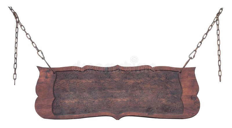 Old signboard. stock photo. Image of plate, empty, plank - 26709932