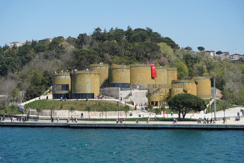 Old Silos in Cubuklu, Istanbul, Turkiye Editorial Stock Image - Image ...