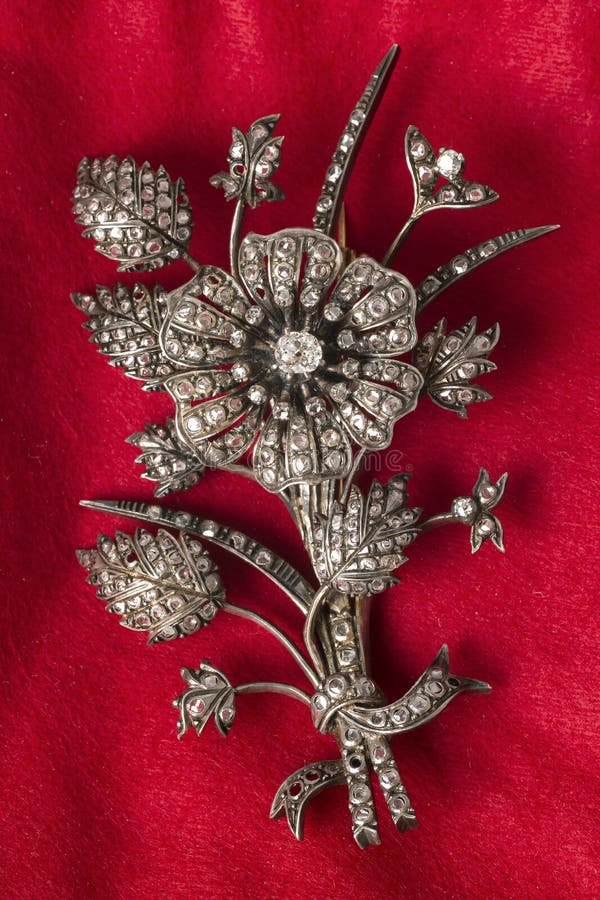 Old Silver Brooch stock photo. Image of ornate, classic - 54779338