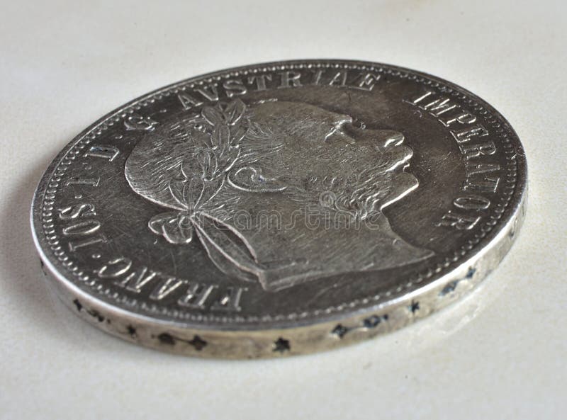 Old silver coins stock image. Image of antique, clear - 90792417