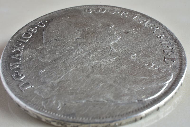 Old silver coins stock photo. Image of coins, year, view - 90792624