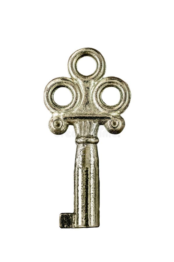 Old Silver Key stock image. Image of close, background - 26084705