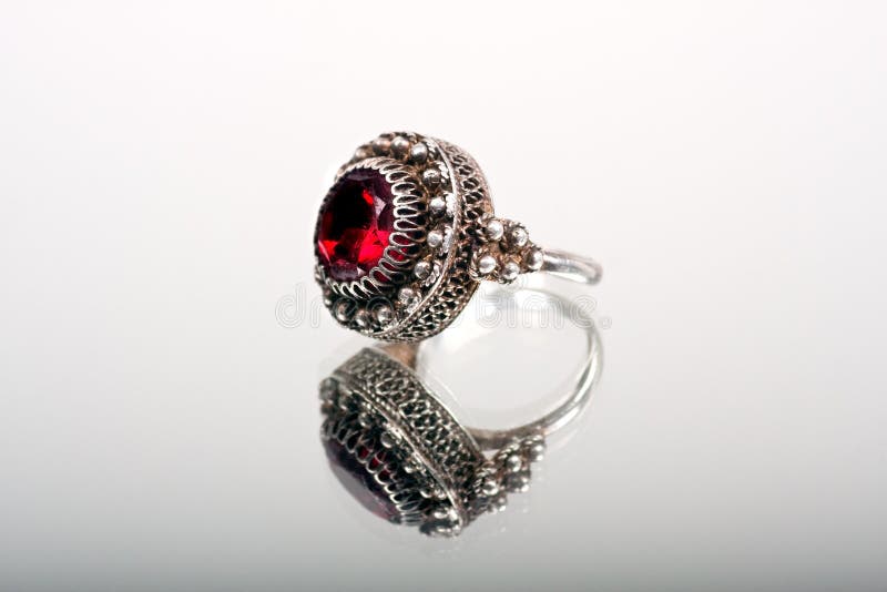 Old silver ring stock photo. Image of accessories, closeup - 9693672