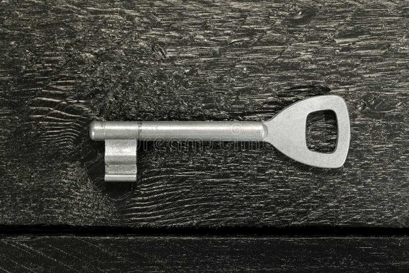 Simple door lock key stock image. Image of iron, security - 125139183