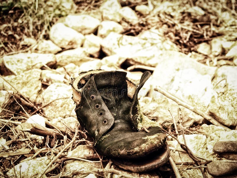 Old single boot (16) stock photo. Image of doot, dusty - 39032850