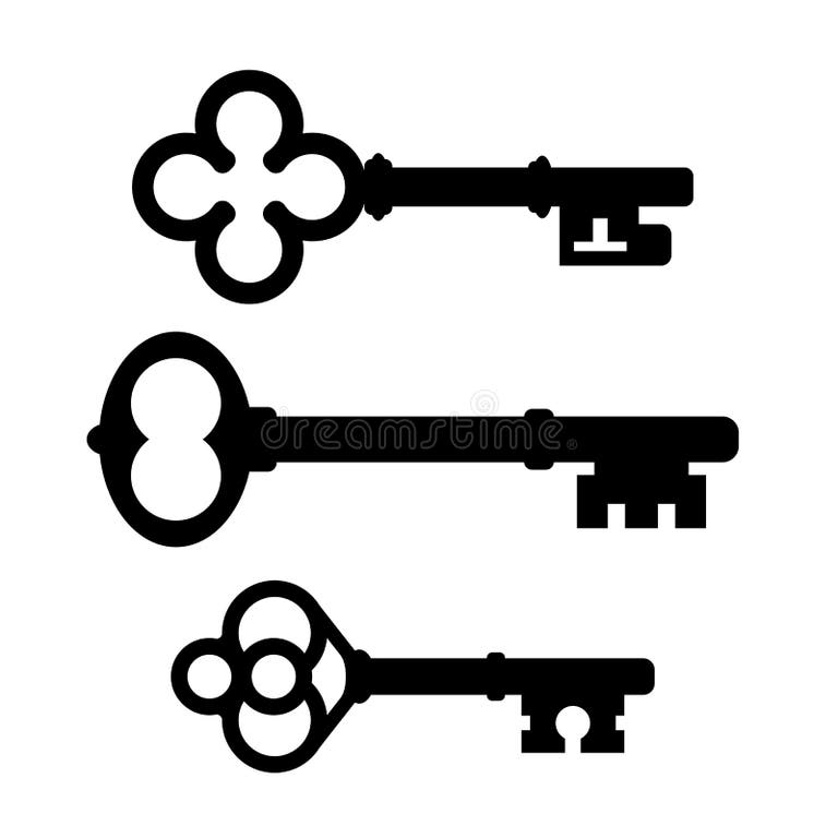 Skeleton Key Stock Illustrations – 4,308 Skeleton Key Stock ...