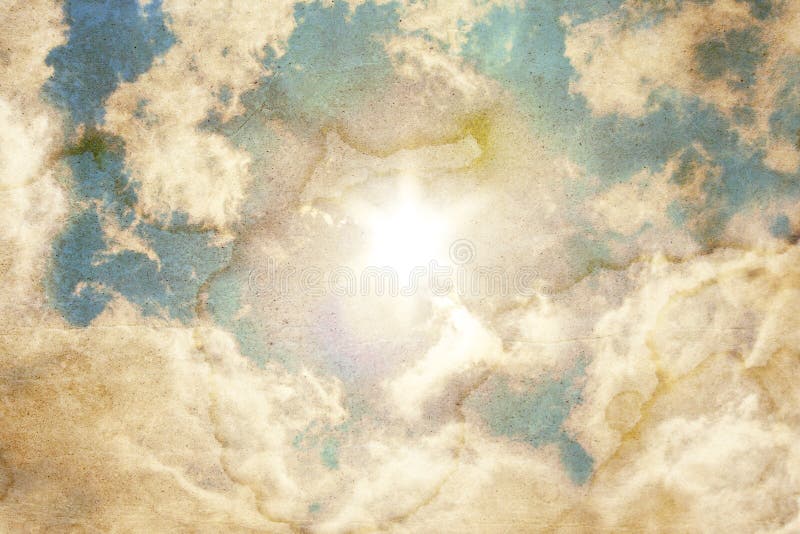 Old sky paper stock image. Image of sunshine, paper, backdrop - 24096715