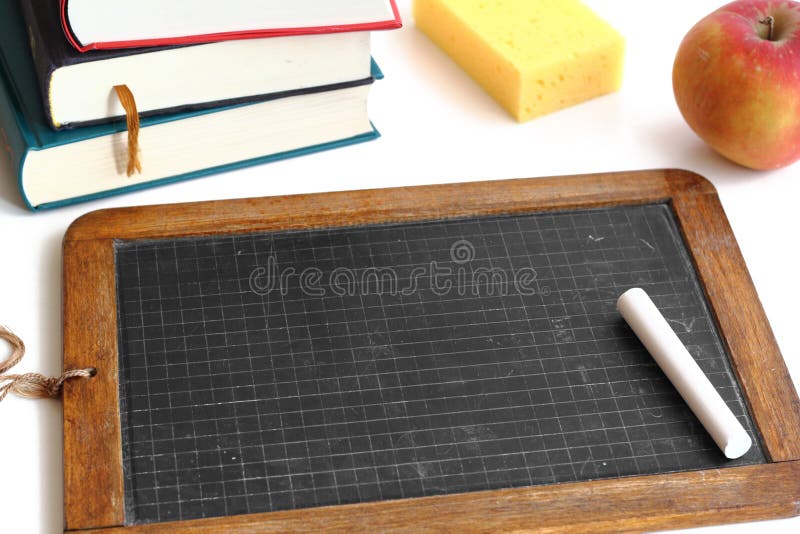 Old slate of school stock image. Image of slate, open - 22052693