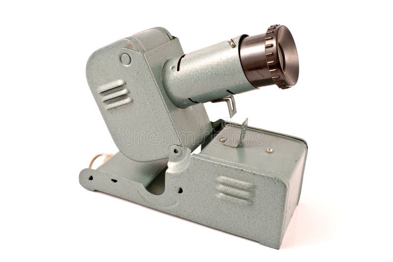 Old slide projector stock image. Image of diascope, antique - 19931105