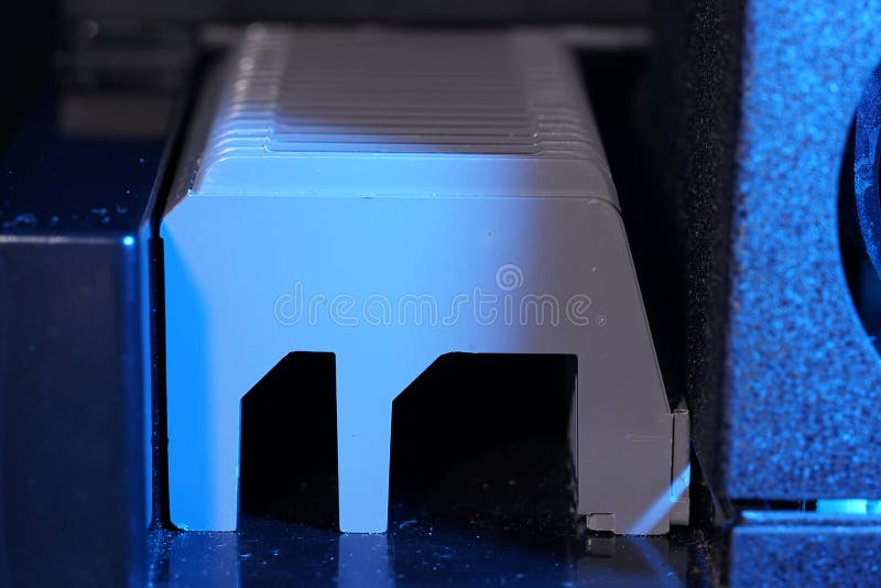 Old Slide Projector with Slide Frame Photographed in the Studio with ...