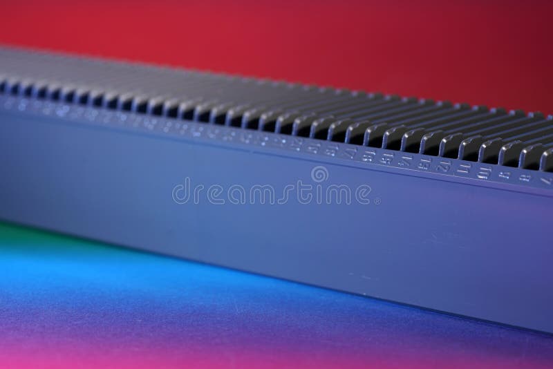 Old Slide Projector with Slide Frame Photographed in the Studio with ...