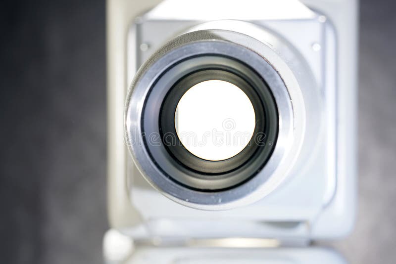 Old Slide Projector with Slide Frame Photographed in the Studio with ...