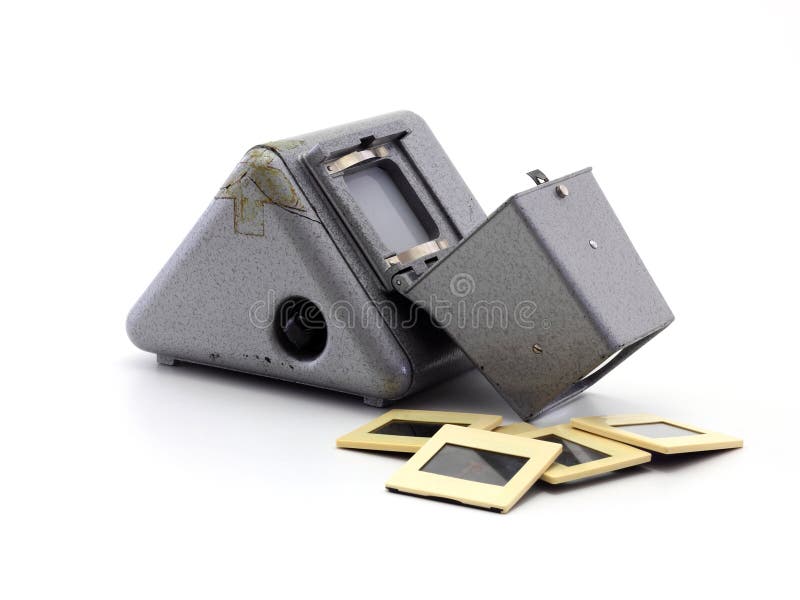 Old slide viewer stock image. Image of lens, macro, collection - 23113831
