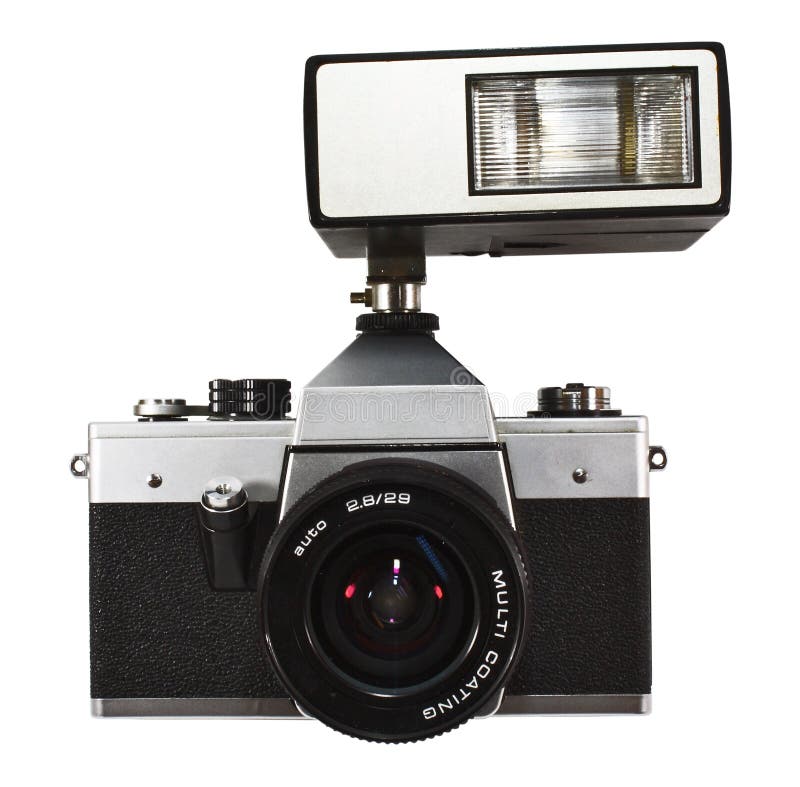 Old SLR camera stock photo. Image of studio, vintage - 10208416