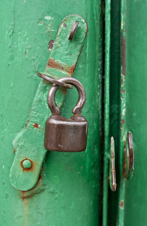 Small lock in hand stock image. Image of object, security - 29771935