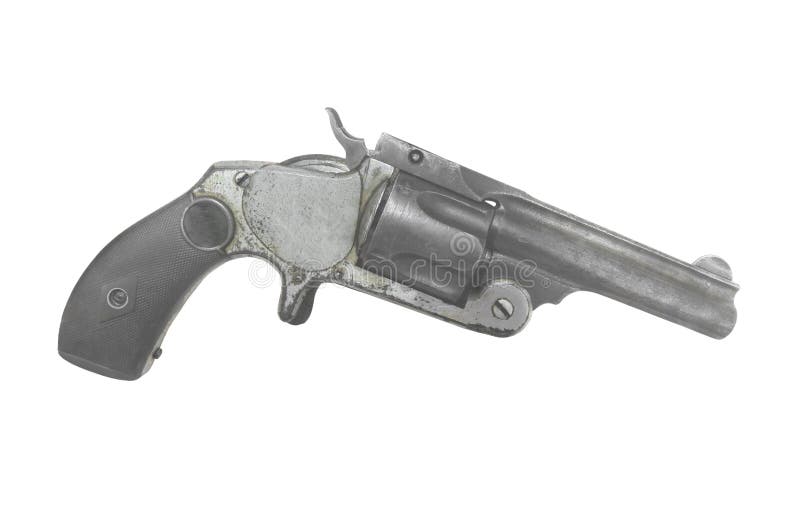 Small Revolver Gun in Female Hand Stock Image - Image of real, police ...
