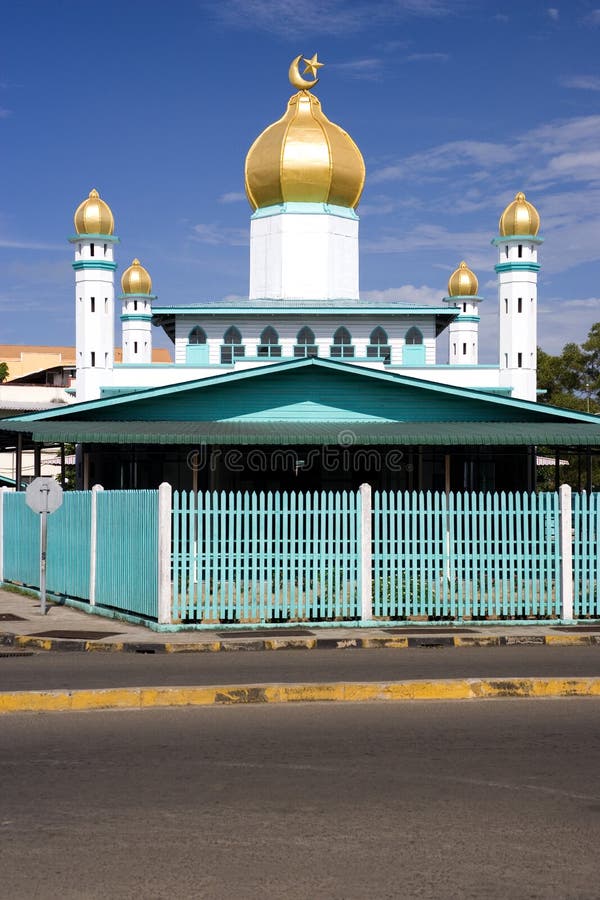 Gate of Mosque stock image. Image of urban, arabian, asian - 5251823