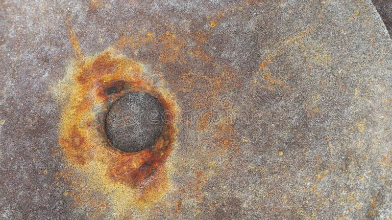 Old Round Sandpaper with Rust Stock Image - Image of grainsandpaper ...