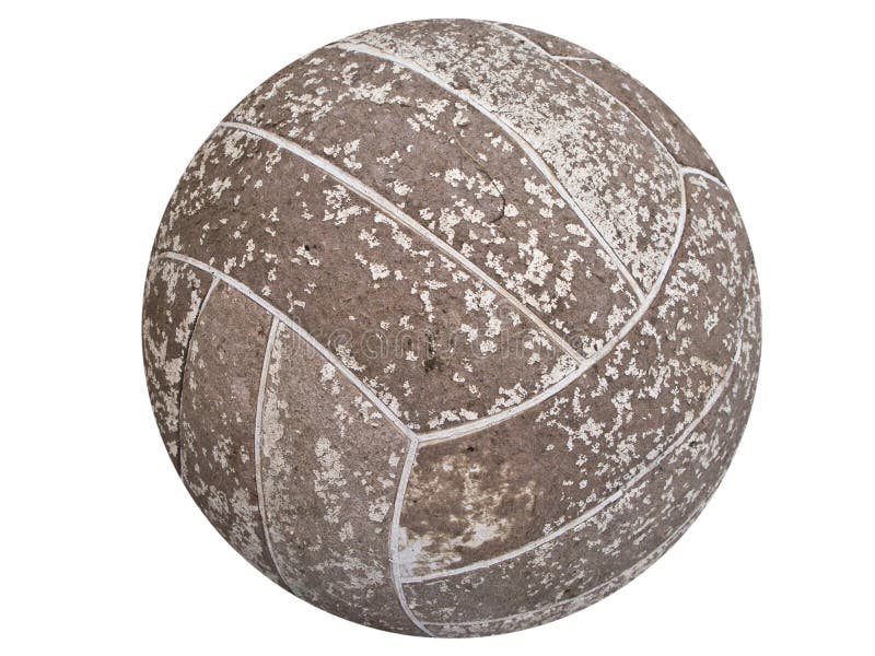 Old soccer ball stock photo. Image of used, soccer, rundown - 4570414