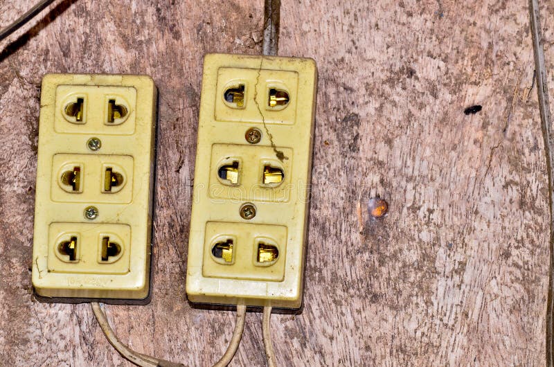 Old socket stock photo. Image of mess, exterior, decay - 36514016