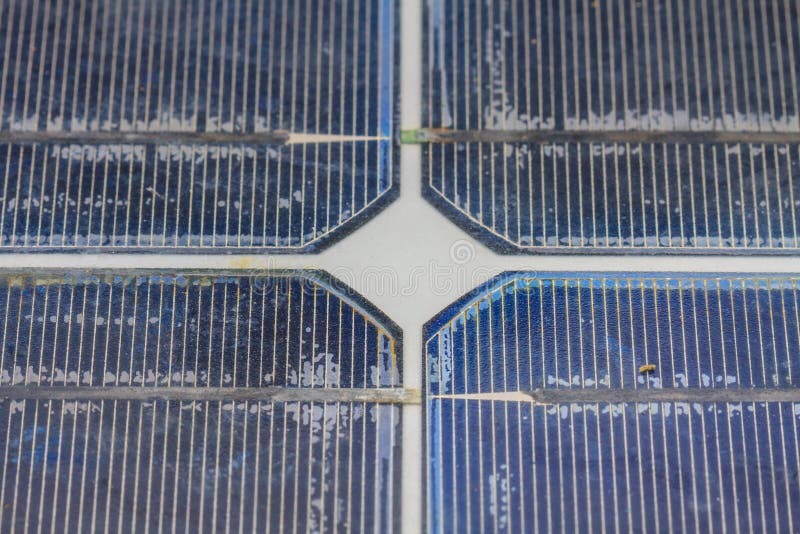 Old solar panel stock image. Image of cell, green, close - 56493221