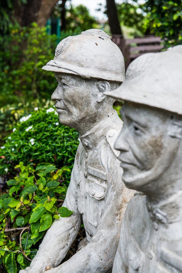 Old Soldier Statue at Chiangrai Province Editorial Image - Image of ...