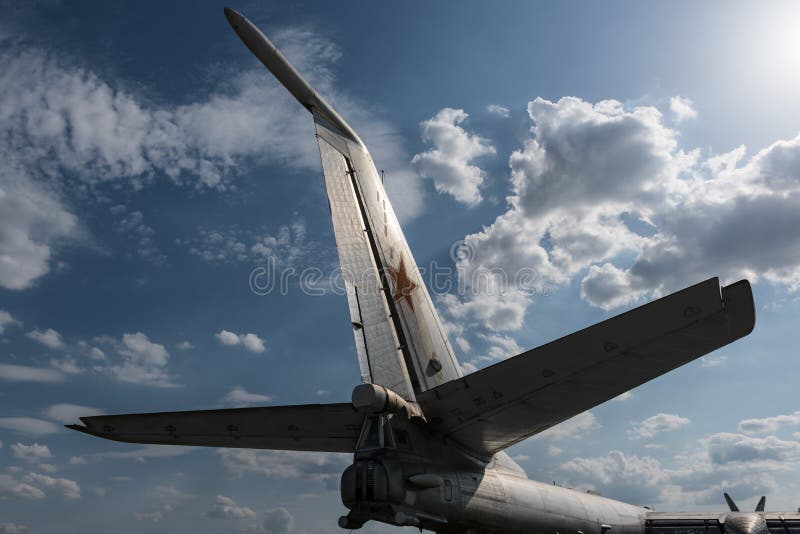 Old soviet bomber stock image. Image of bomber, aviation - 57896297