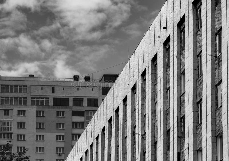 Old Soviet Buildings, Khrushchev, Panel Houses. Constructivism ...