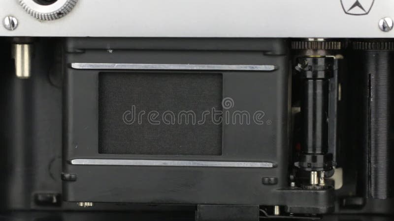 Old Soviet Camera Mechanism Work , Shutter Speed Stock Footage - Video ...