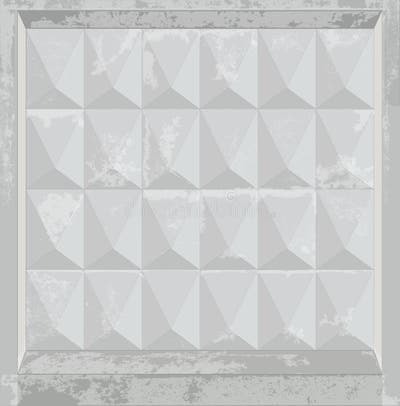Old Soviet Concrete Fence Texture Stock Illustration - Illustration of ...