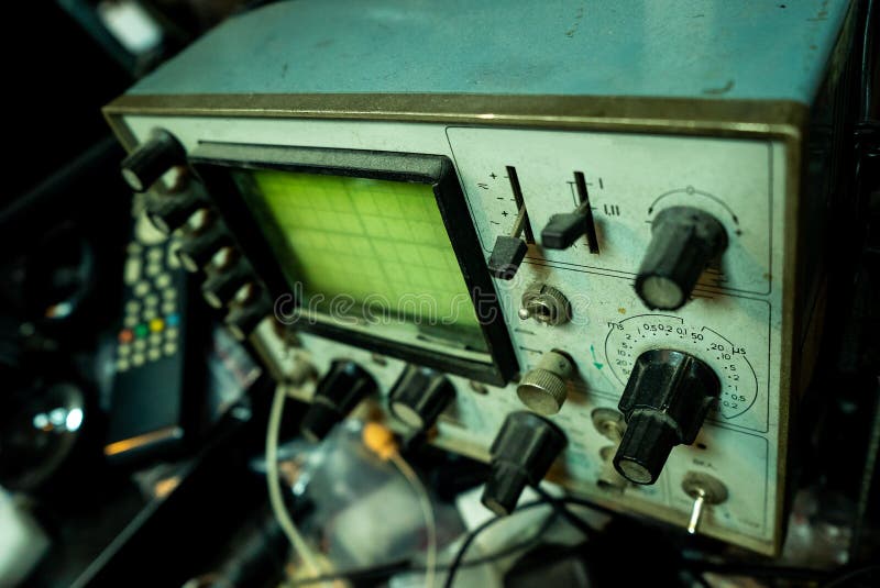 Signal processing device stock photo. Image of metal - 129210574