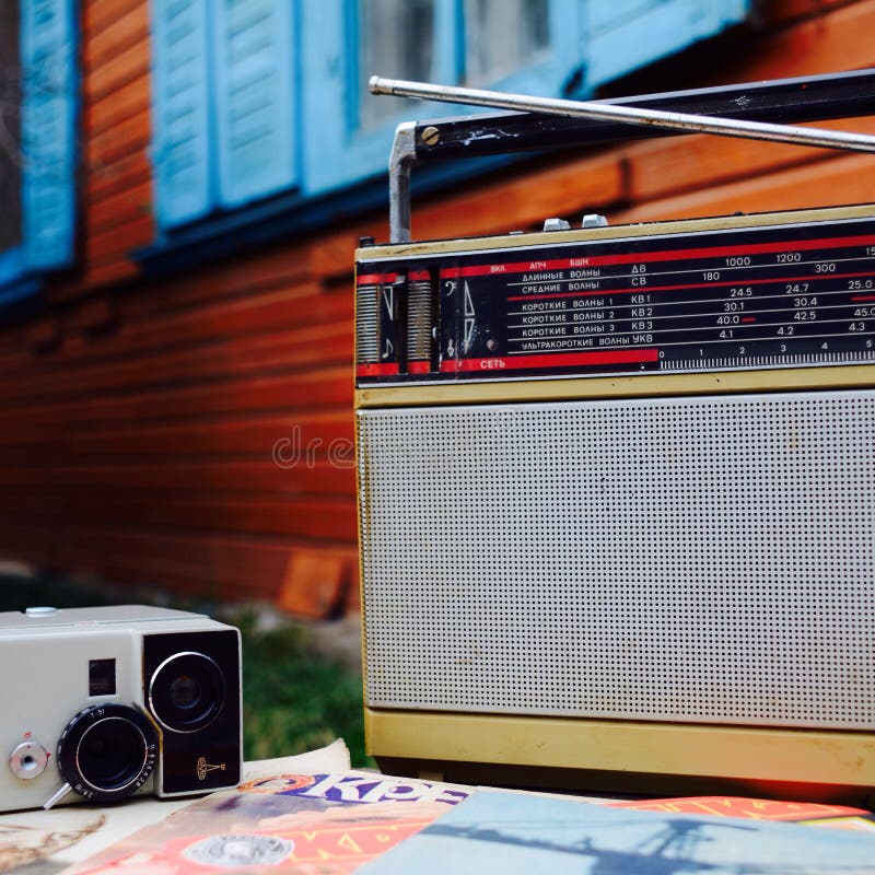 Legacy Soviet Television Set Stock Photo - Image of television, tune ...
