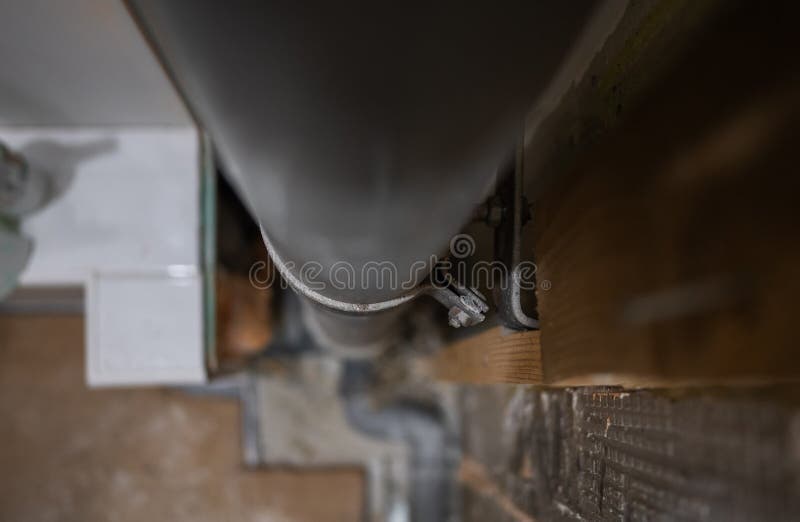 An Old Soviet-era Plumbing Stack Stock Photo - Image of residential ...