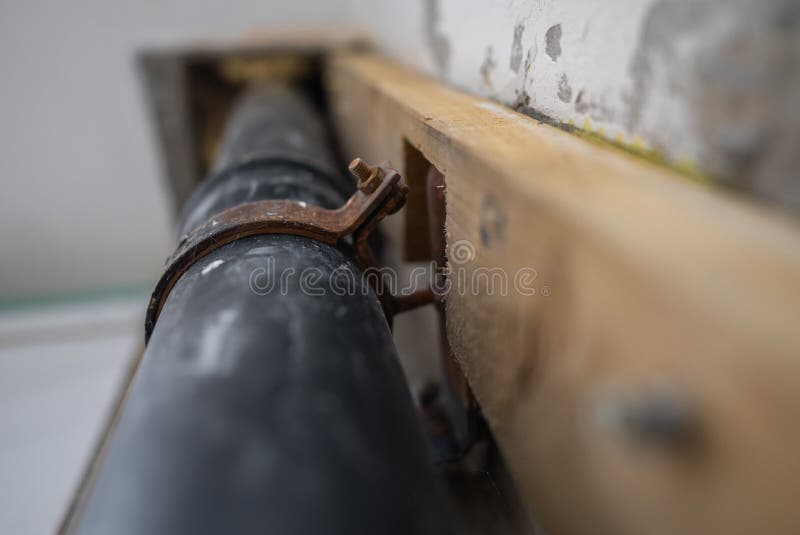 An Old Soviet-era Plumbing Stack Stock Photo - Image of residential ...