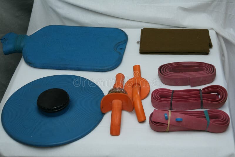 Old Soviet First Aid Medical Equipment Stock Photo - Image of vintage ...