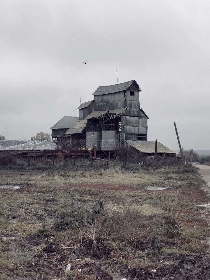 Old Soviet Grain. Remnants of Soviet Civilization. Very Atmospheric ...