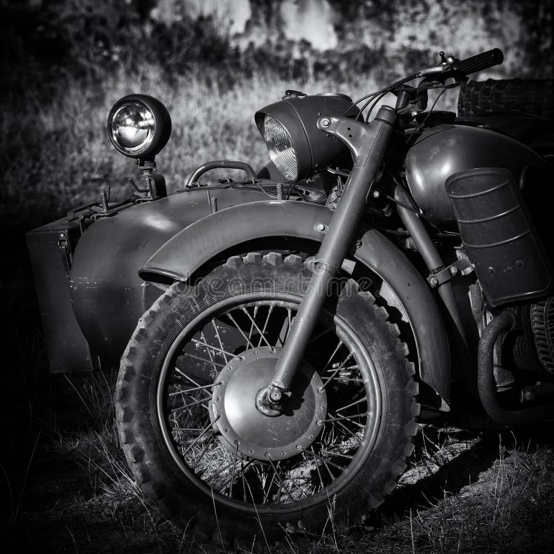 Military motorcycle stock image. Image of battlefield - 307055947