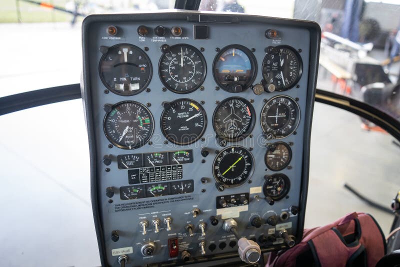 Old Soviet Military Helicopter Green Dashboard Stock Photos - Free ...