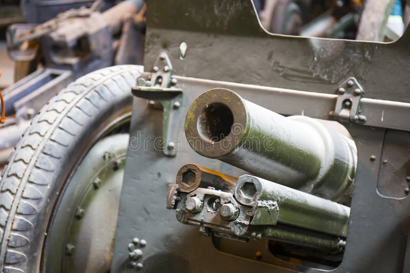 Old Soviet Military Howitzer Stock Photo - Image of military ...