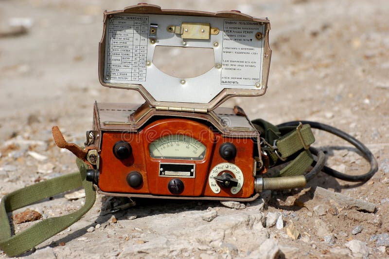 Old Soviet Military Radiometer Stock Photo - Image of electricity ...