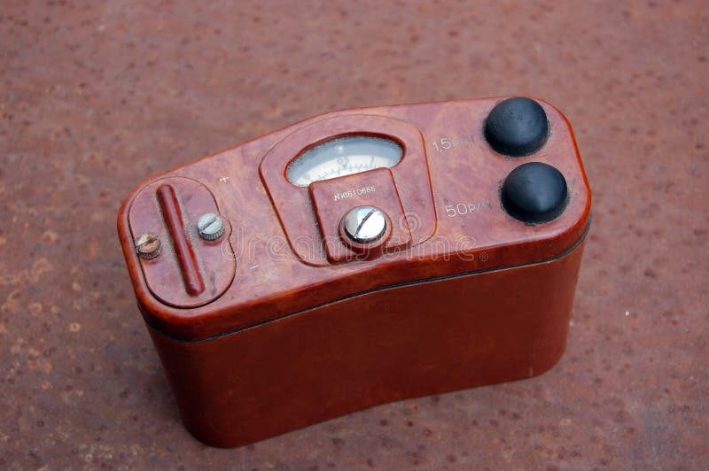 Old Soviet Military Radiometer Stock Photo - Image of radioactive, fear ...