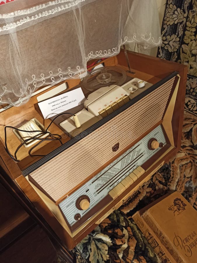 Old Soviet Musical Radio Machine Editorial Photo - Image of guitar ...