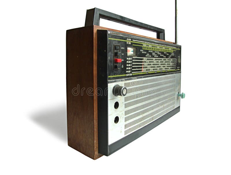 Old soviet radio receiver stock photo. Image of radioset - 3557838