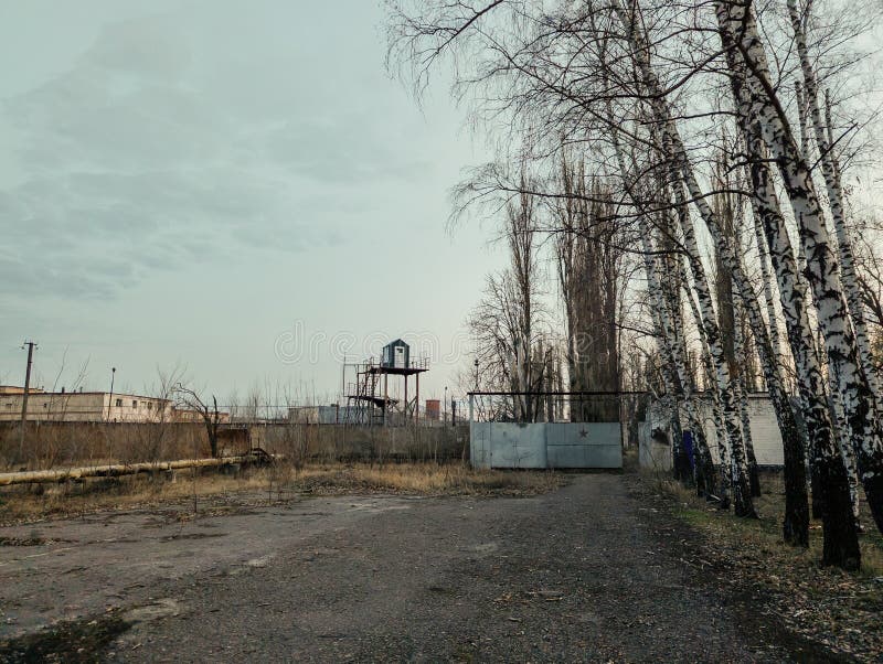 Old Soviet Russian Prison Complex Stock Image - Image of stalin, wall ...