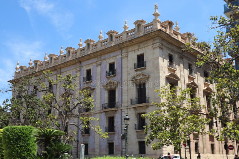 Old spanish building editorial stock photo. Image of ancient - 259840033