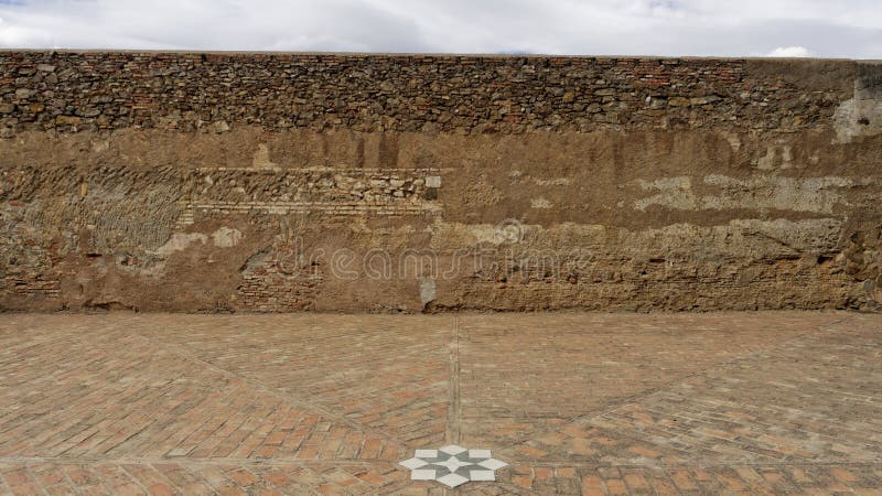 Old Spanish Prison Courtyard Stock Photo - Image of wall, fort: 51753968