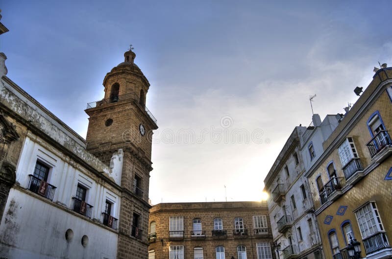 Old Spanish Town stock image. Image of architecture, spanish - 74921953