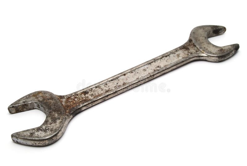 Old Spanner stock image. Image of rust, strength, dirty - 3837497